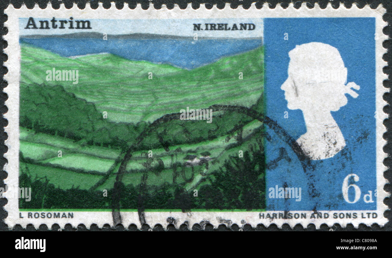 Uk northern ireland postage stamp hi-res stock photography and images ...