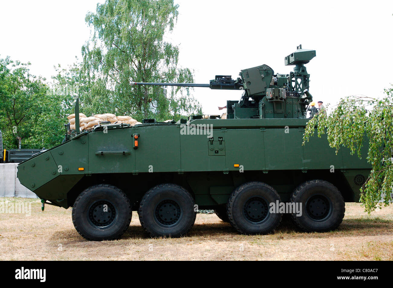 The Piranha IIIC of the Belgian Army Stock Photo - Alamy