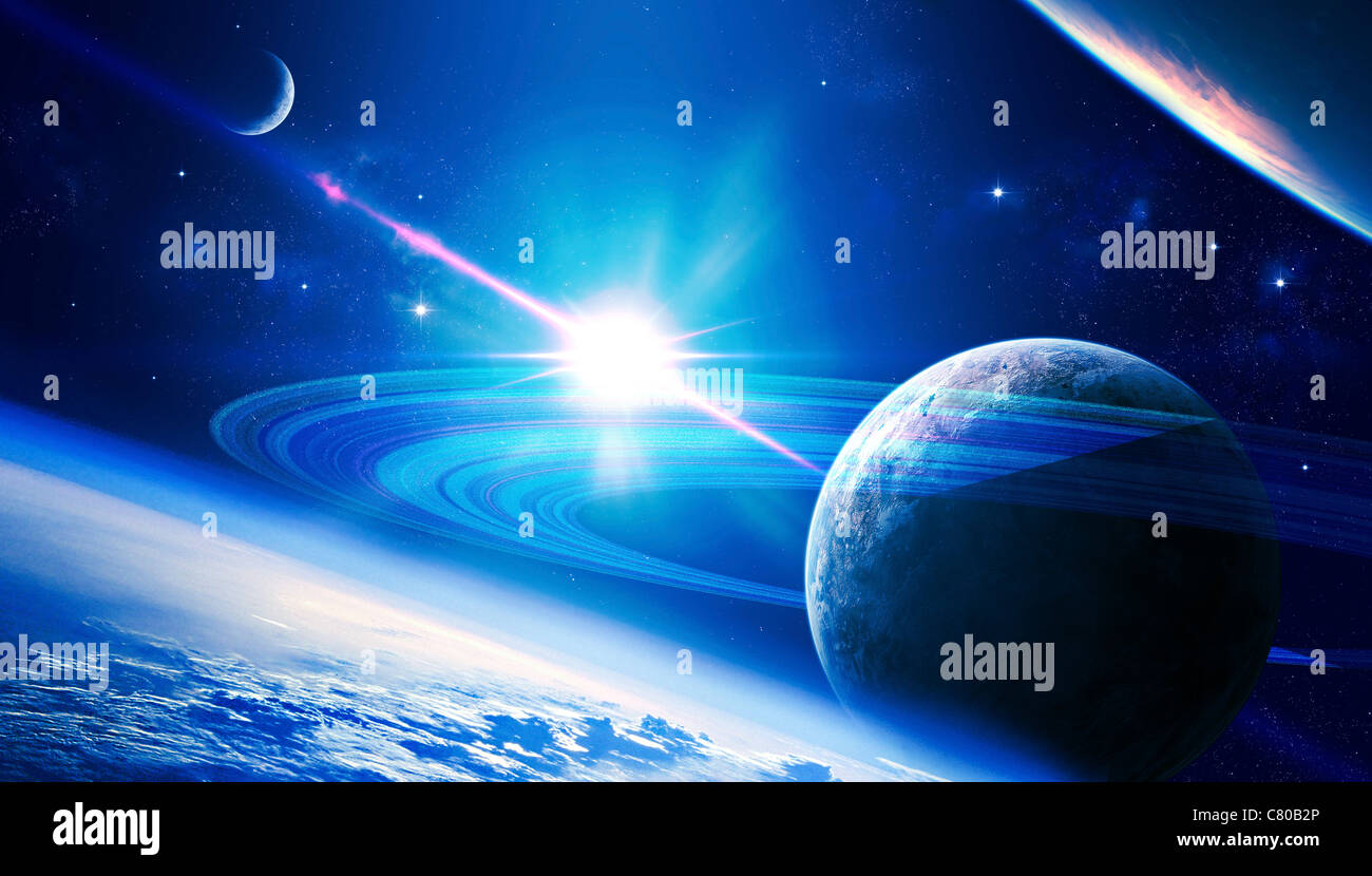 Ring exoplanet hi-res stock photography and images - Alamy