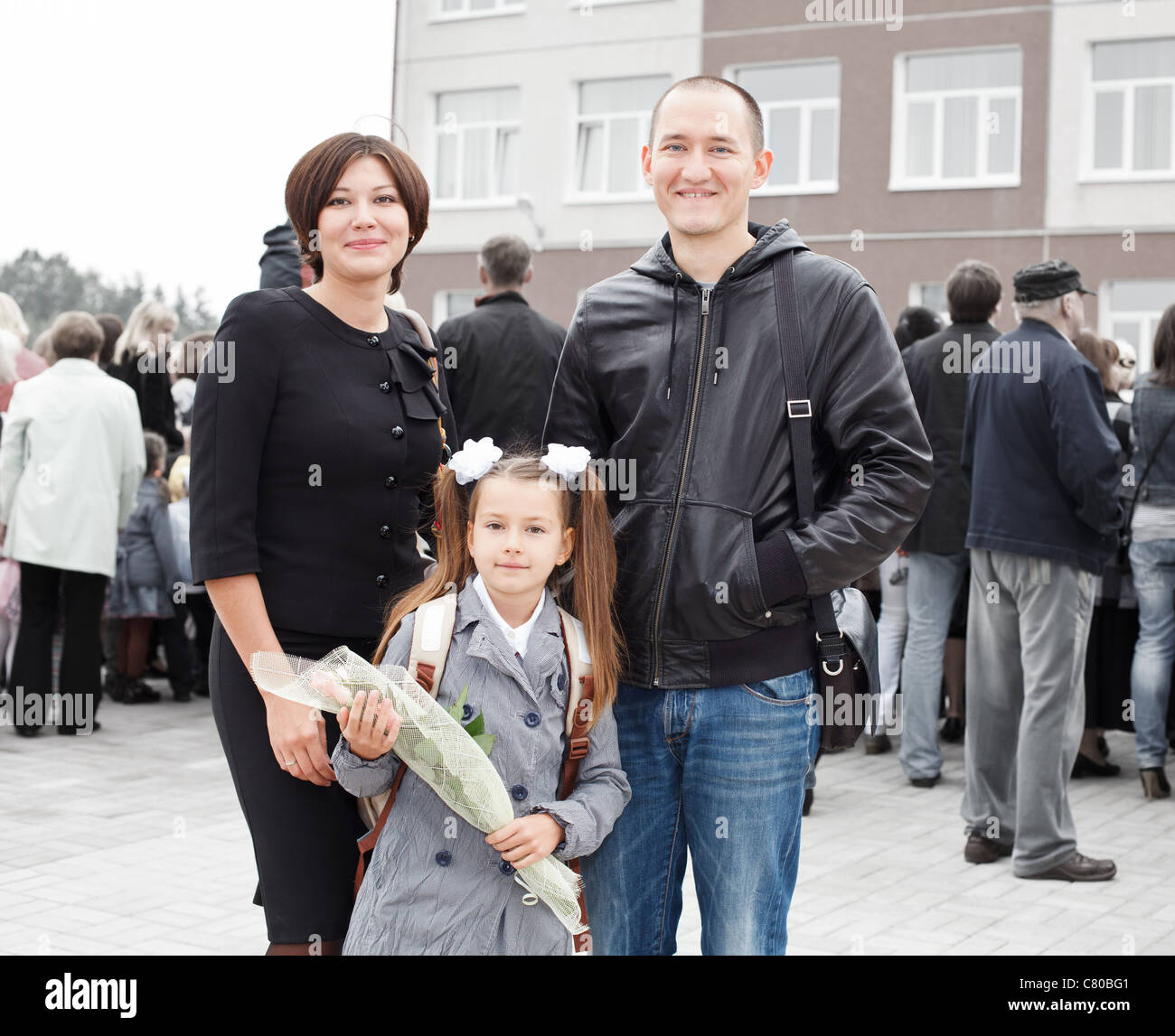Russian mother daughter going first hi-res stock photography and images ...