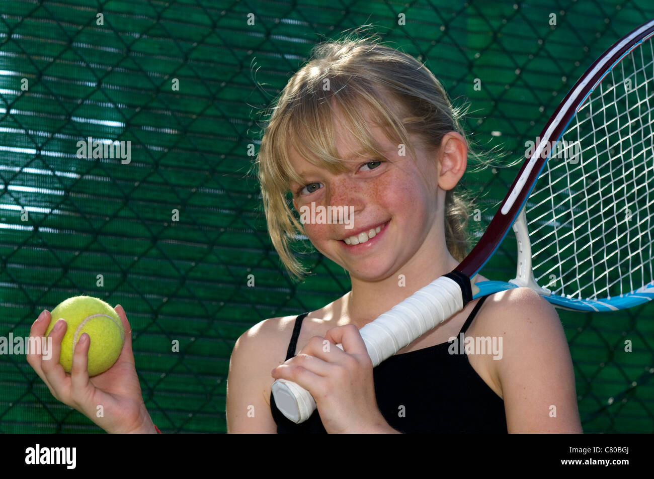 Tennis lesson and children hi-res stock photography and images - Alamy
