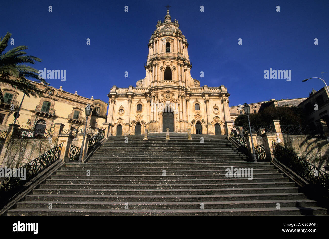 Italy ,Sicily, Modica, Saint George church Stock Photo - Alamy