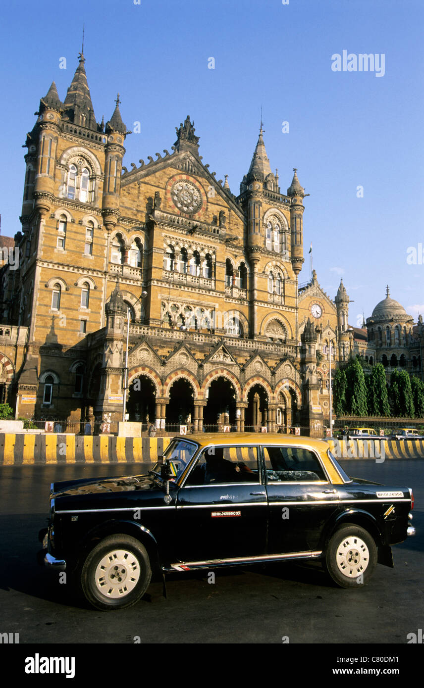 India, Mumbai, Victoria Station Stock Photo - Alamy