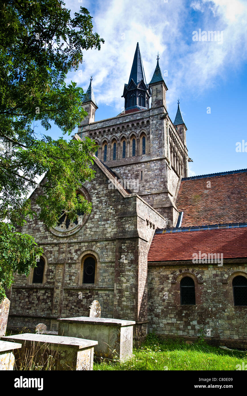 Whippingham Church, designed by Queen Victoria's husband Albert, Isle ...