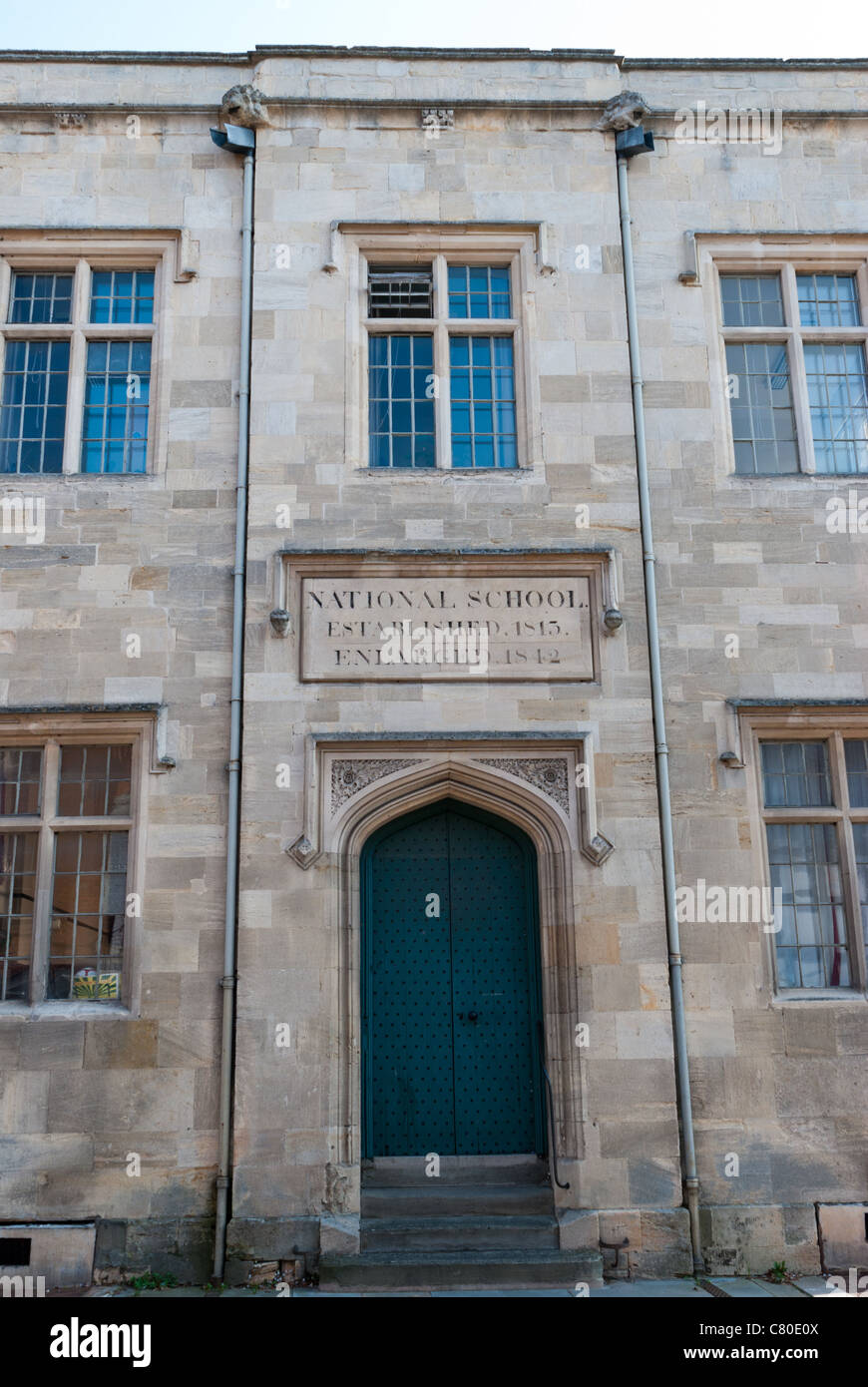 School building front hi-res stock photography and images - Alamy