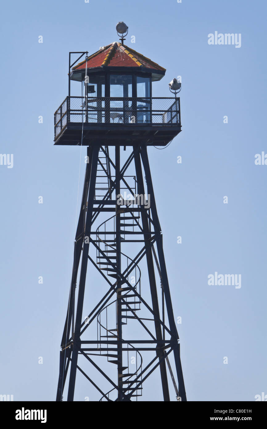 dock tower alcatraz Stock Photo - Alamy