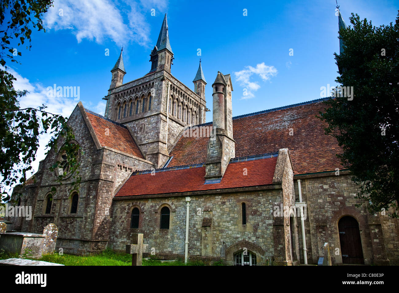 Whippingham Church, designed by Queen Victoria's husband Albert, Isle ...