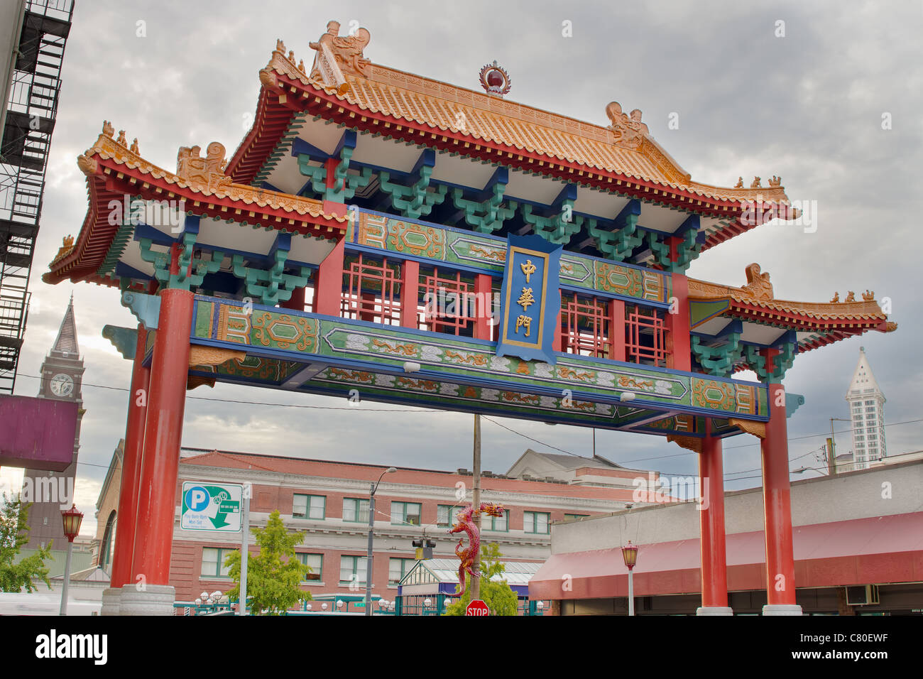 Seattle oldtown hi-res stock photography and images - Alamy