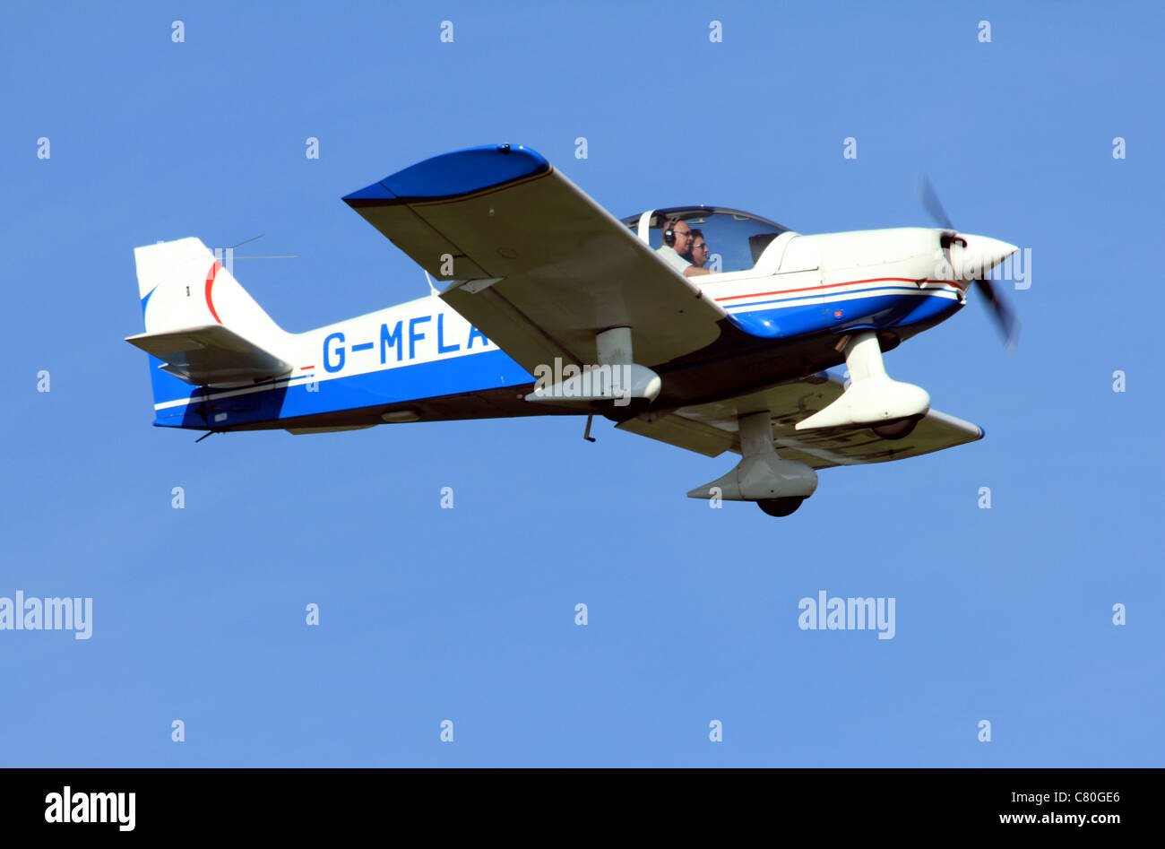 G-MFLA Robin HR200 Light aircraft aeroplane flight plane package ...