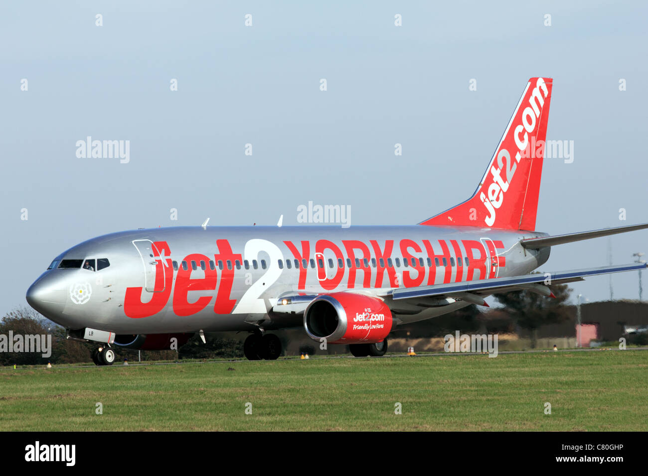 Boeing 737 Jet 2 Holiday aeroplane G-CELB Stock Photo - Alamy
