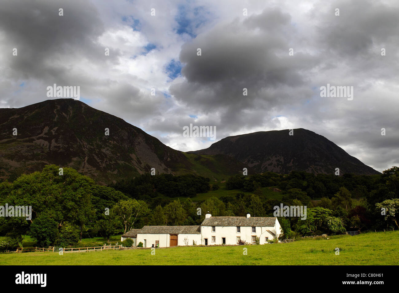 UK, England, Cumbria, Lake District landscapes in Ennerdale area Stock ...