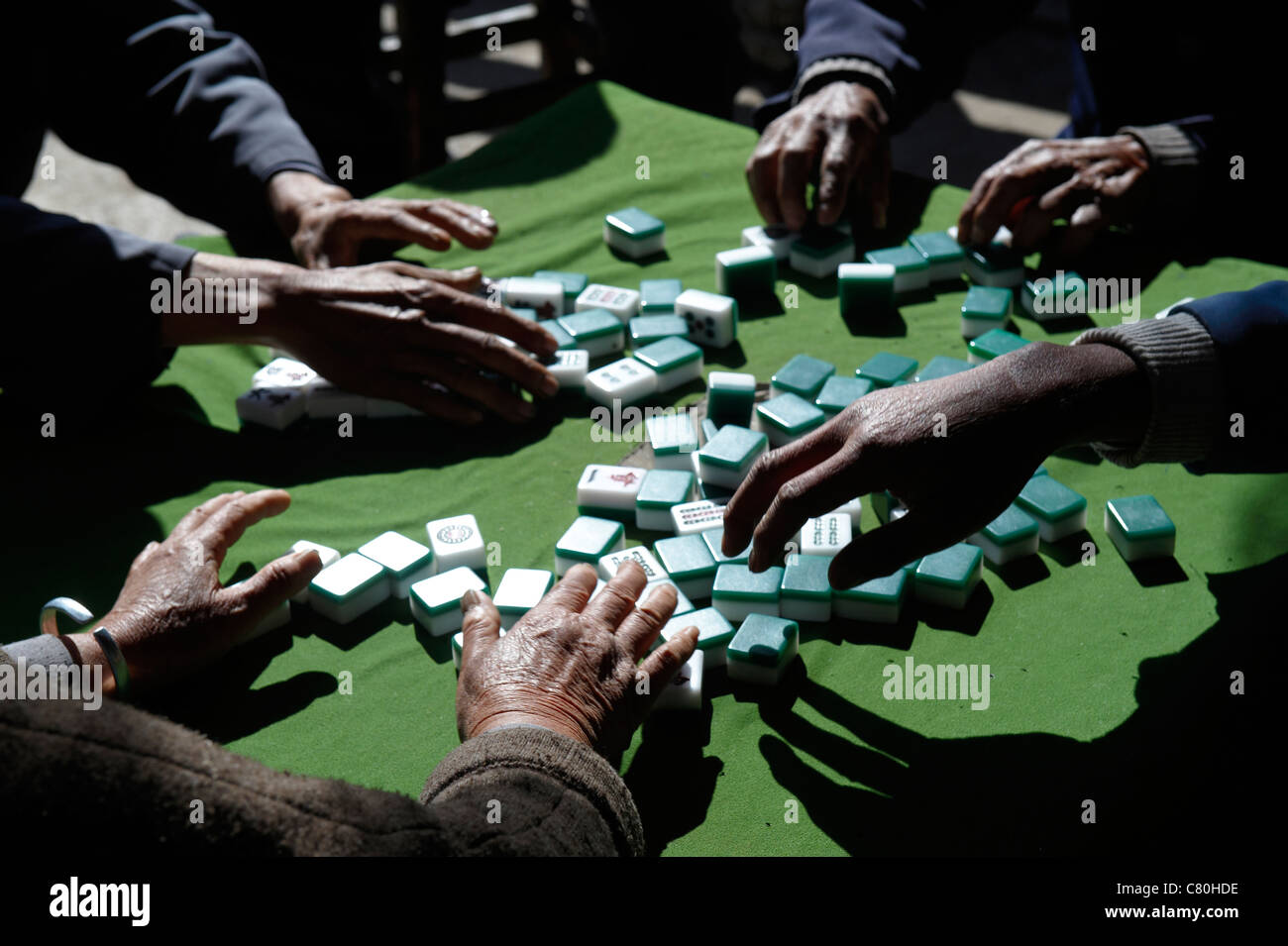 Mahjong hi-res stock photography and images - Alamy
