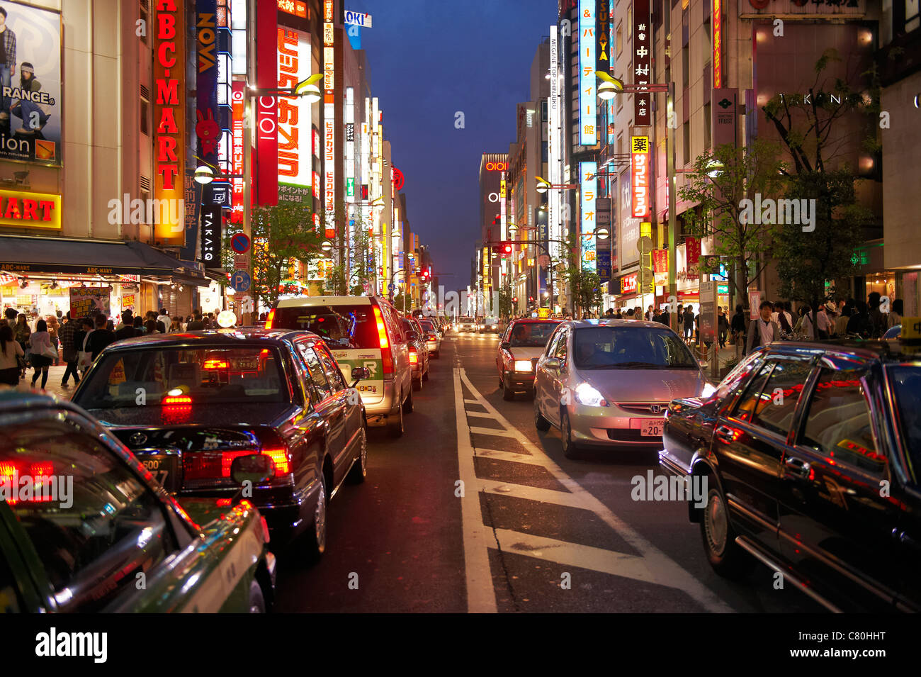 Asian street view hi-res stock photography and images - Alamy