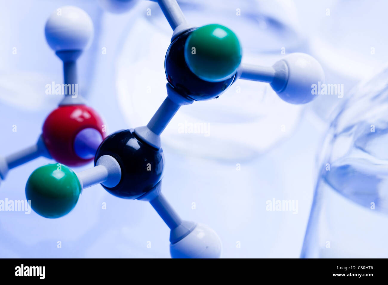 Biochemistry and atom Stock Photo - Alamy