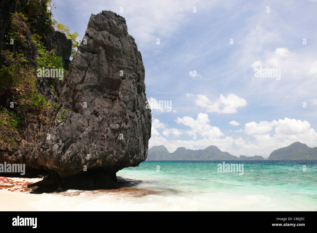 Philippines, Palawan, El Nido resort, Entalula island Stock Photo - Alamy