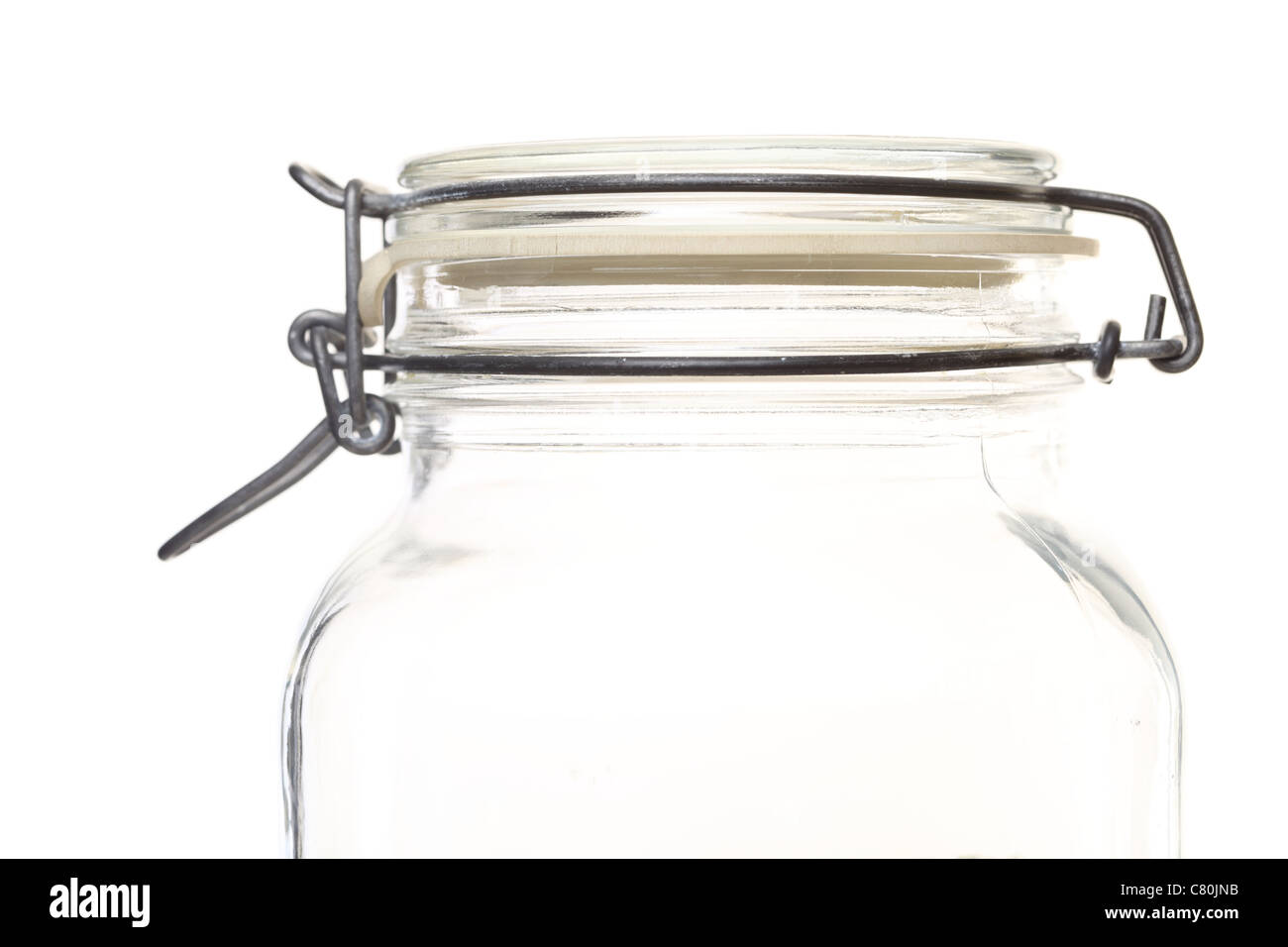 closed close up of jar on white background Stock Photo - Alamy