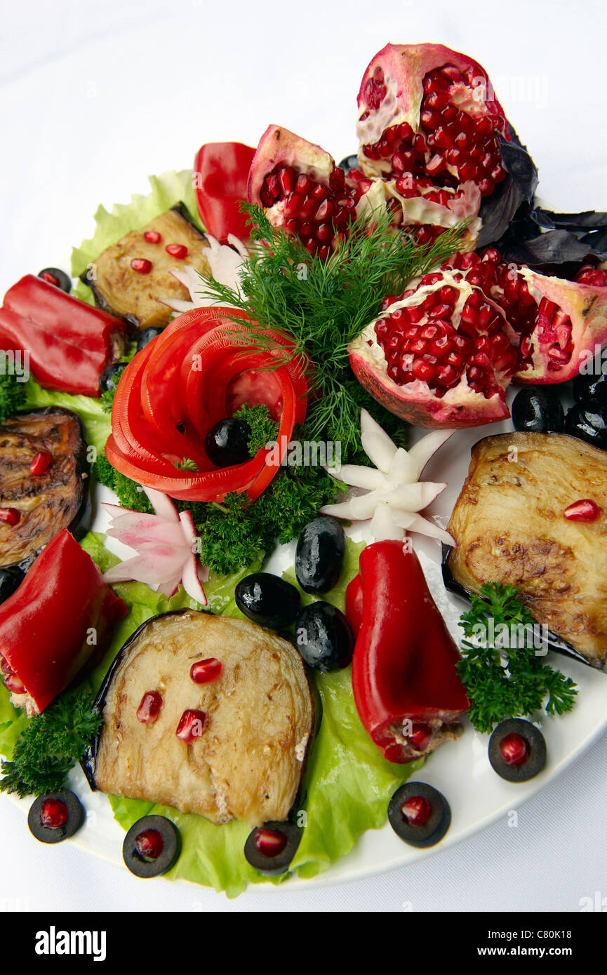 Russia, Moscow, Georgian Restaurant, Food Stock Photo - Alamy