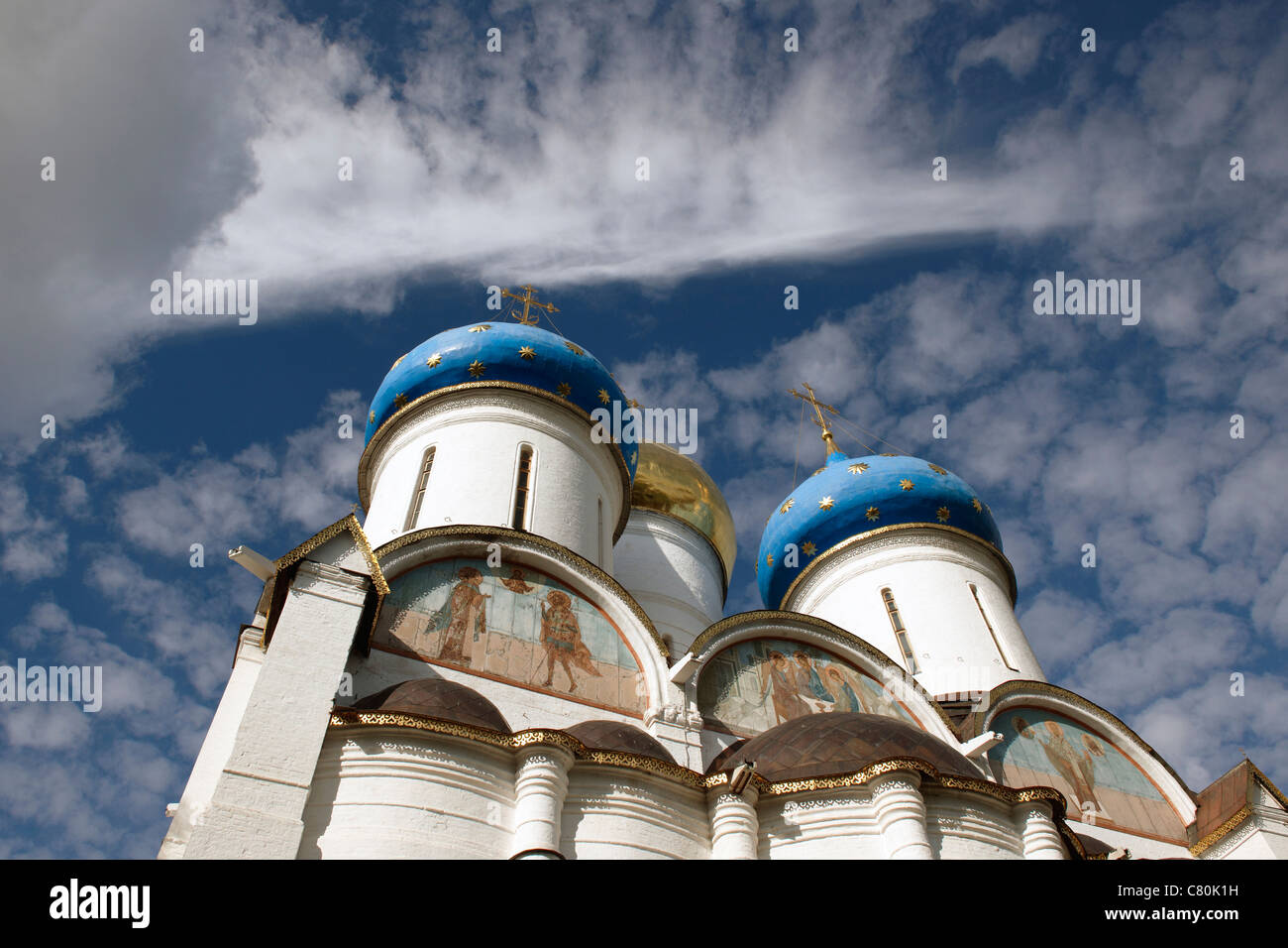 Russia, Sergiev Posad, Zagorsk, St Serge Holy Trinity Monastery ...