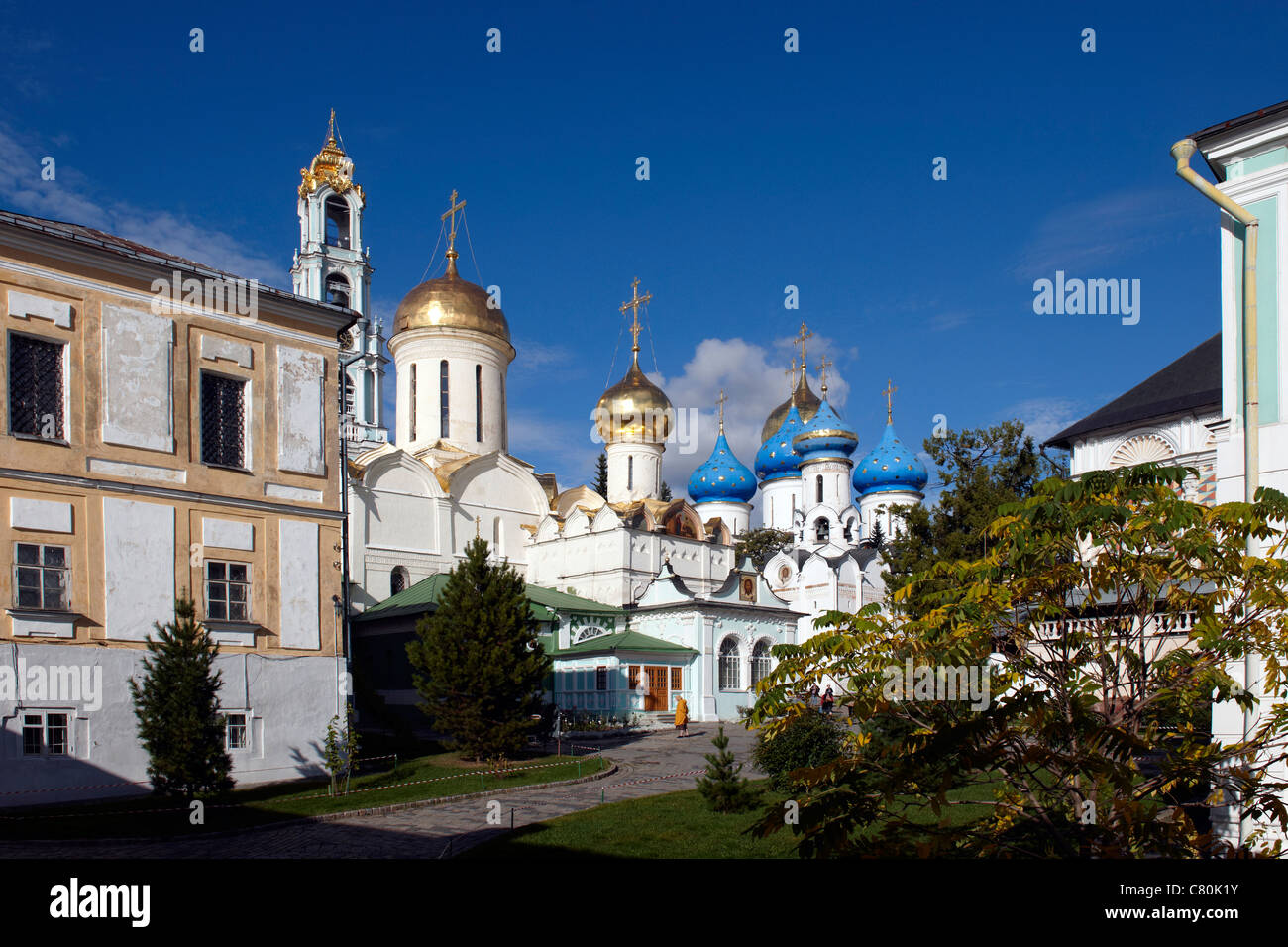 Russia, Sergiev Posad (Zagorsk), St Serge Holy Trinity Monastery ...