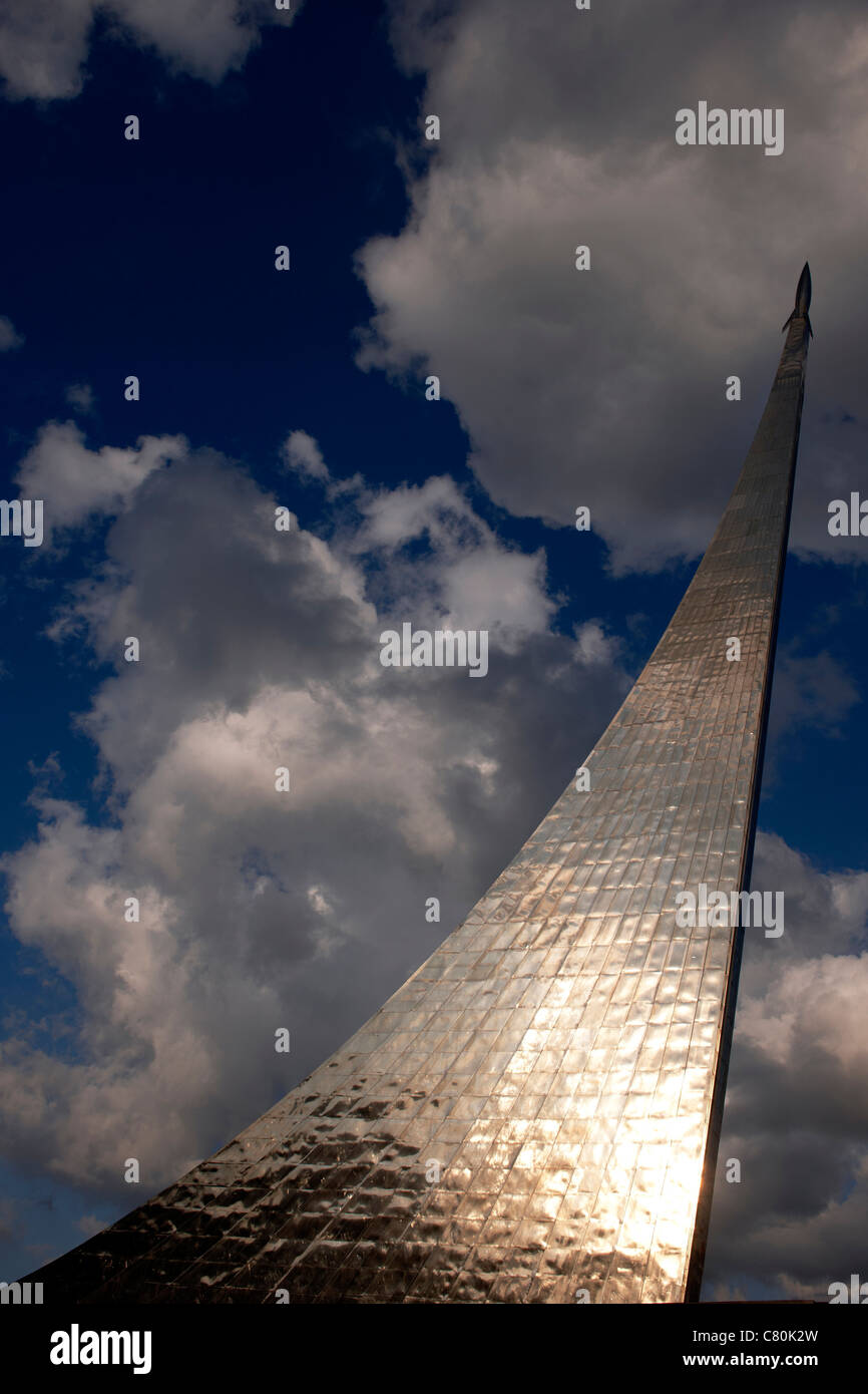 Russia, Moscow, Cosmos Space Monument Stock Photo - Alamy