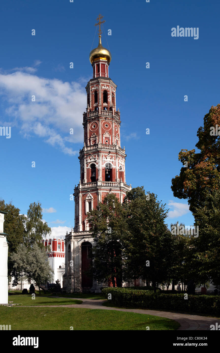 Novodevichy convent bell tower hi-res stock photography and images - Alamy