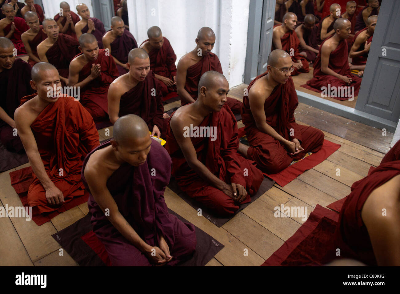 Myanmar, Burma, Mon state, Mawlamyaing, Moulmein, Sin Phyu Kyaung ...