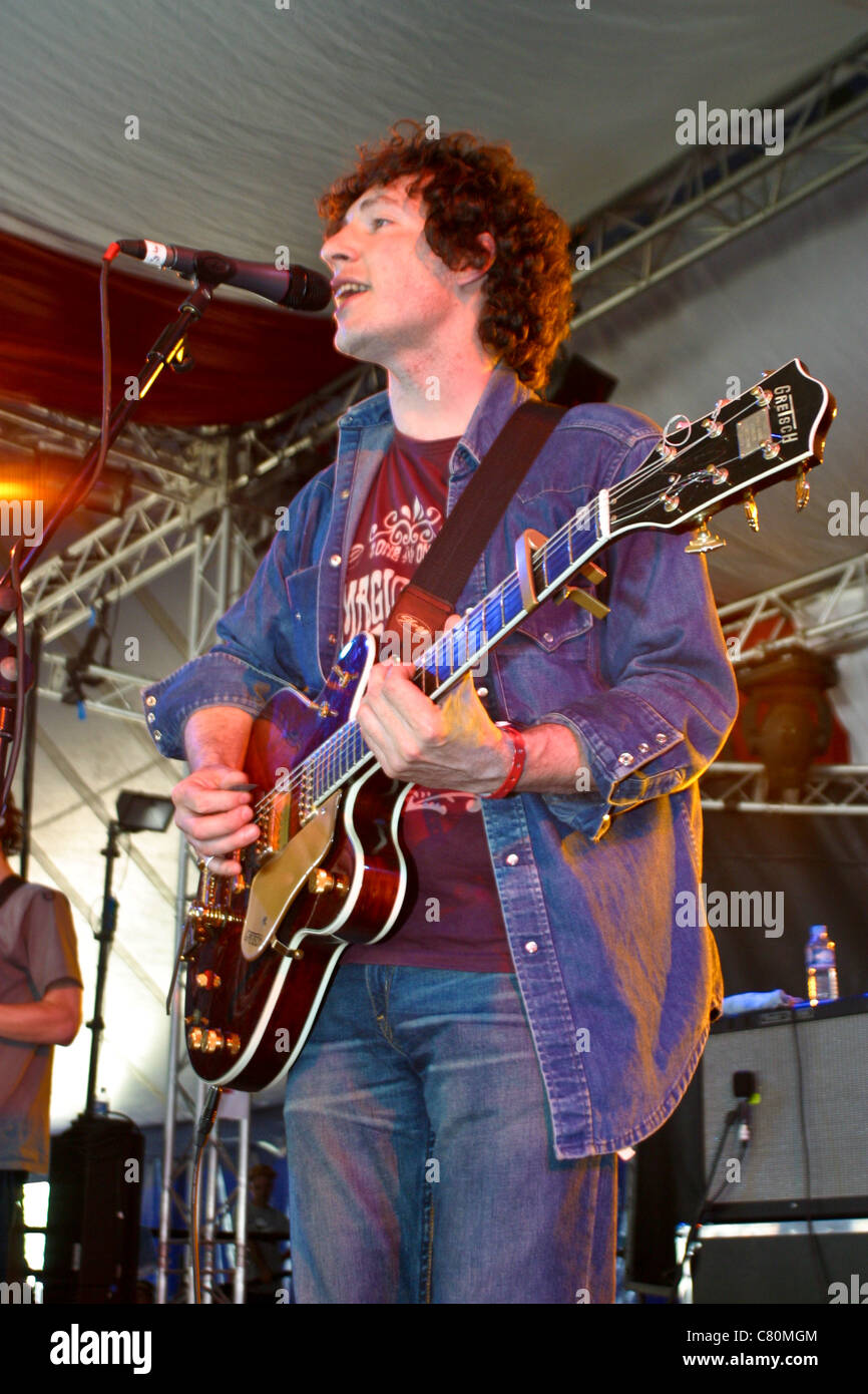 The Stands performing at the Glastonbury Festival 2003 Stock Photo - Alamy