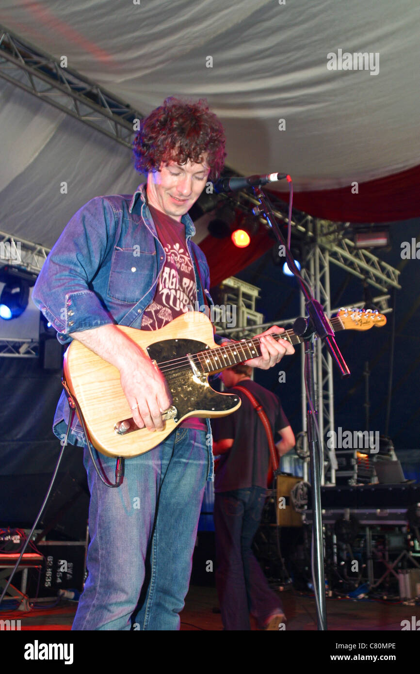 The Stands performing at the Glastonbury Festival 2003 Stock Photo - Alamy