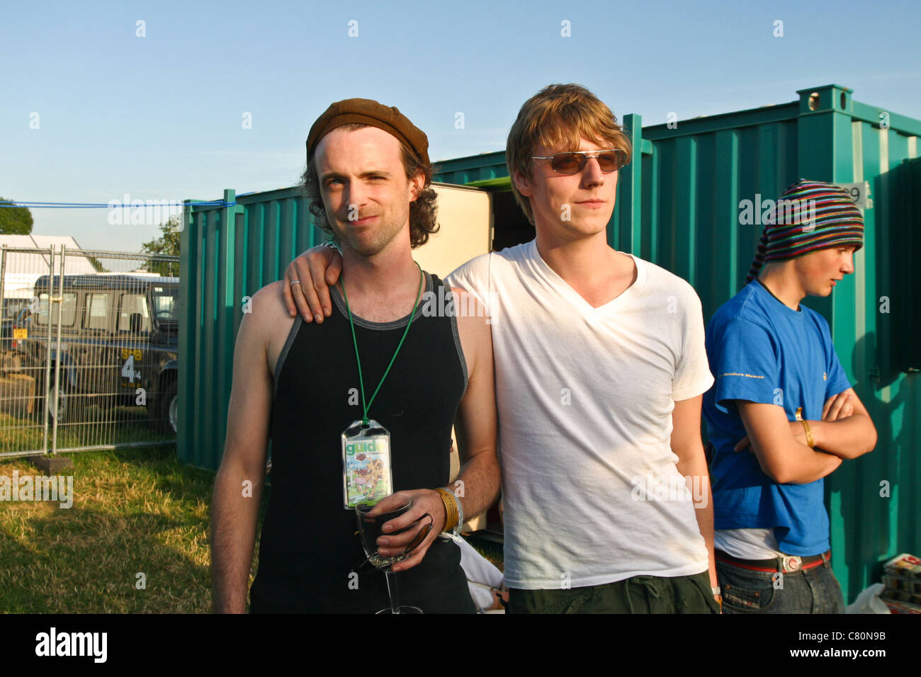 Glastonbury travis hi-res stock photography and images - Alamy