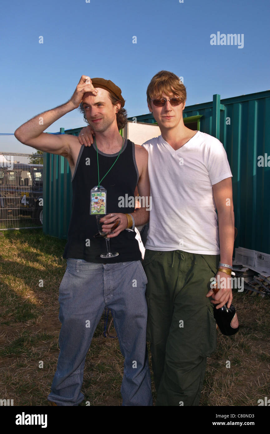 Glastonbury travis hi-res stock photography and images - Alamy