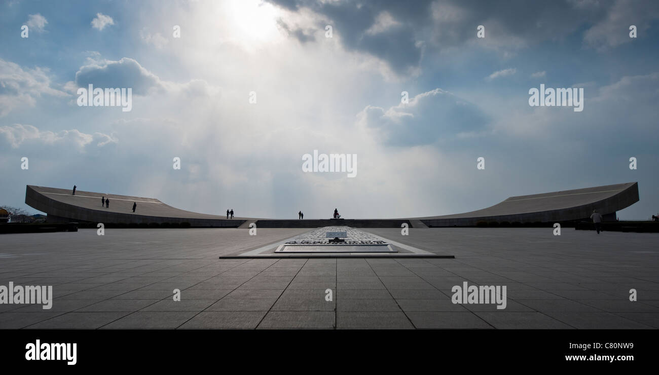 The centenary monument,Donghai park, Dalian, China Stock Photo - Alamy