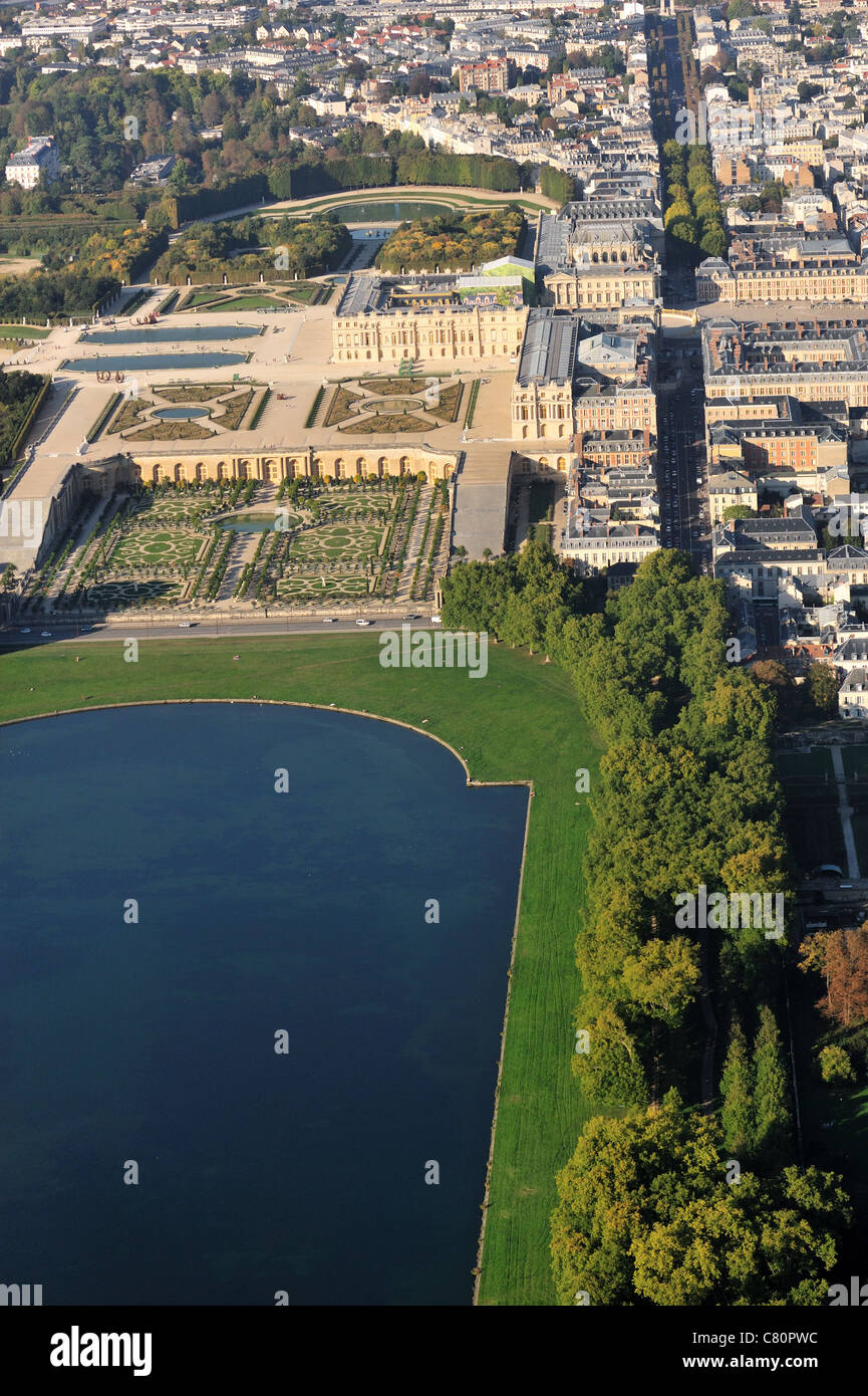 Palace of versailles aerial view hi-res stock photography and images ...