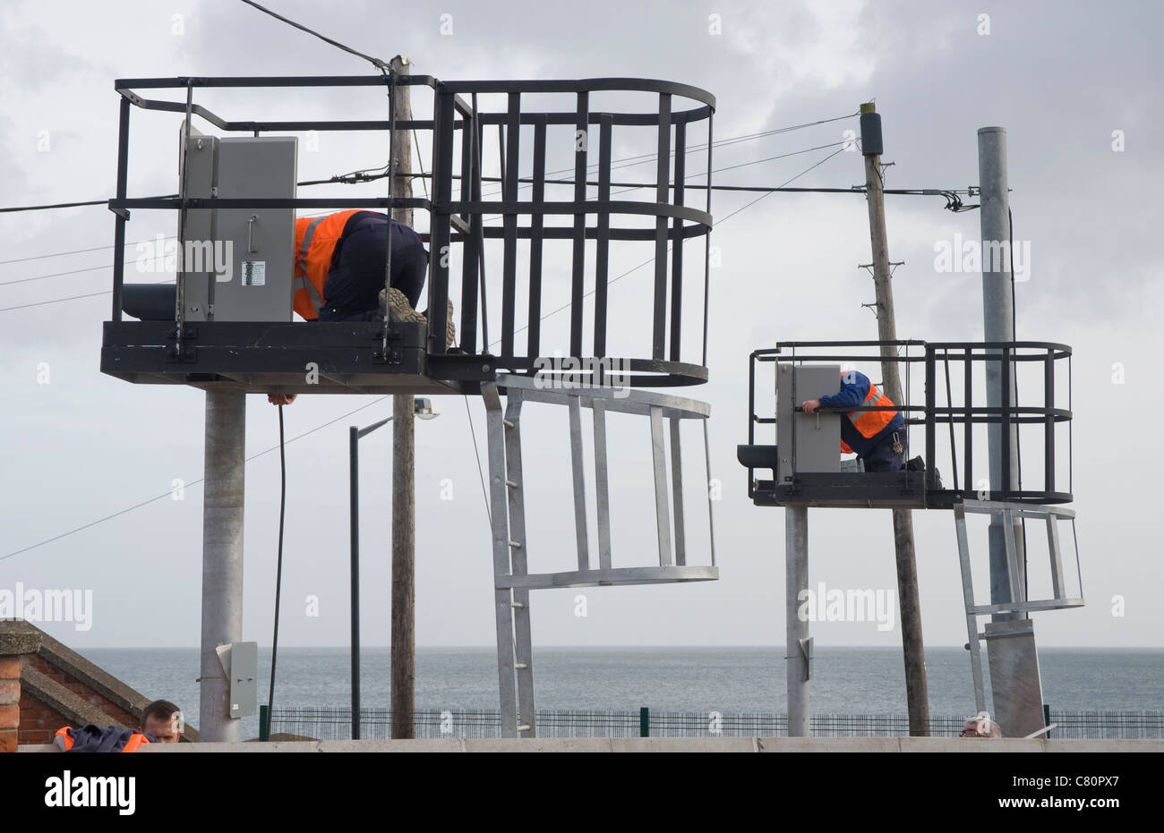 Railway signalling hi-res stock photography and images - Alamy