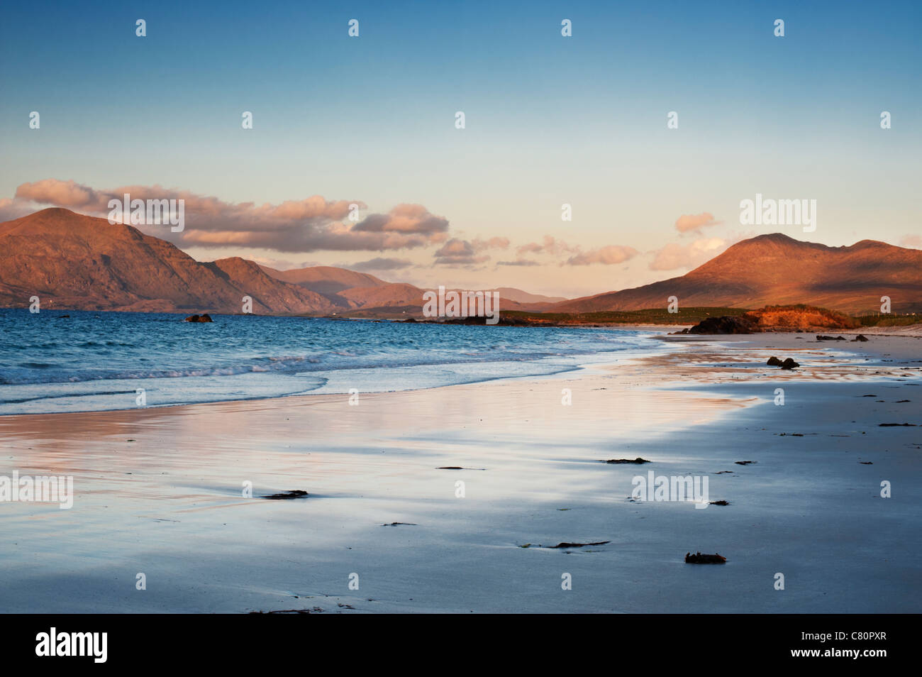 Renvyle Beach, Renvyle Peninsula, Connemara, County Galway, Ireland ...
