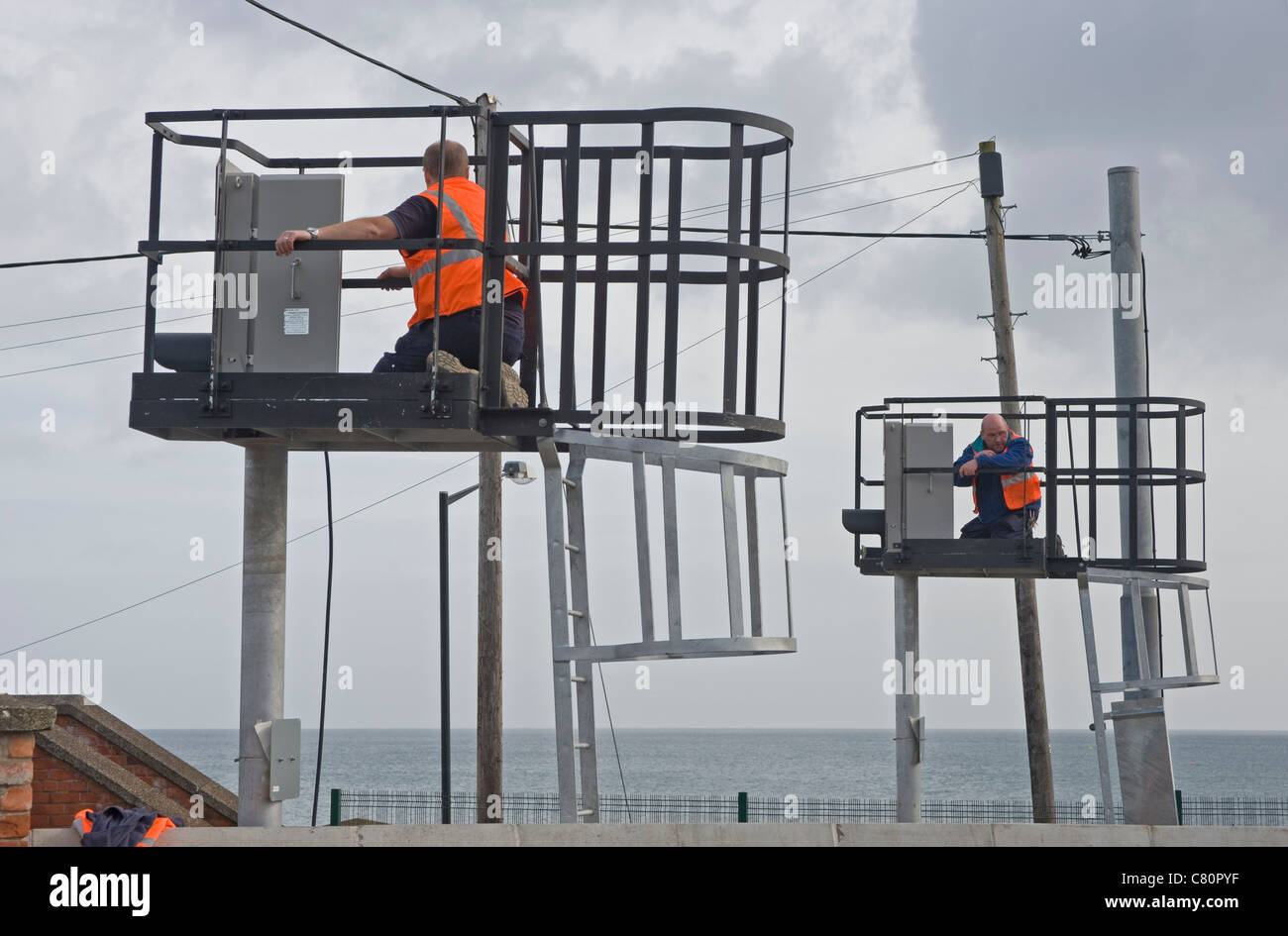 Railway signalling hi-res stock photography and images - Alamy