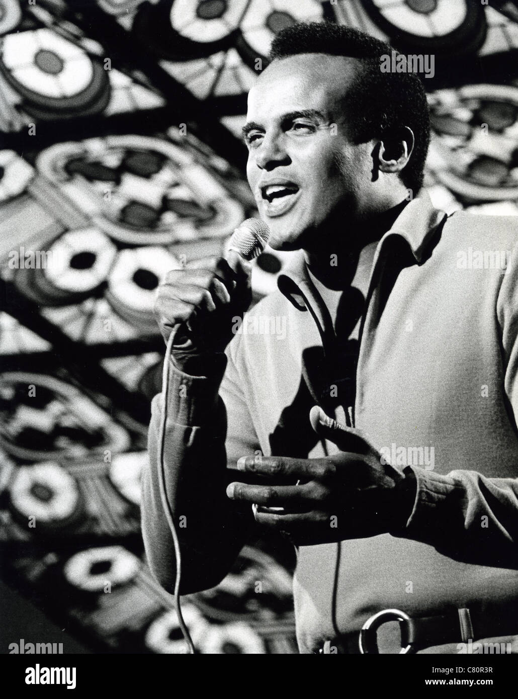HARRY BELAFONTE American singer and actor about 1955 Stock Photo - Alamy