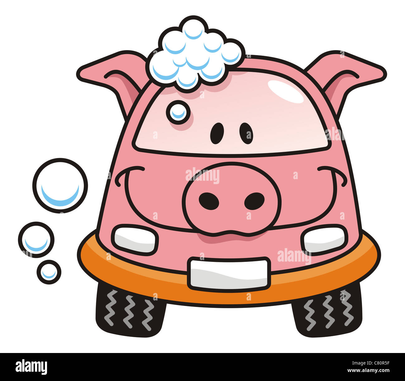 Pig cartoon hi-res stock photography and images - Alamy