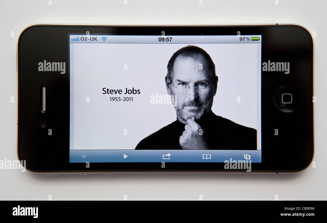 Steve jobs iphone hi-res stock photography and images - Alamy