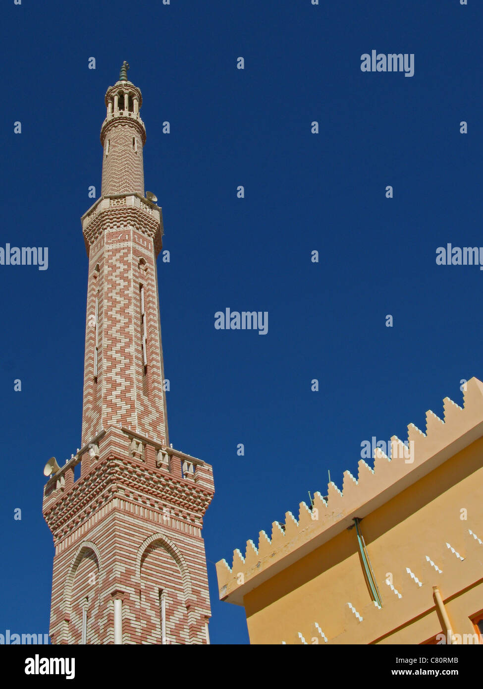 Minaret of a mosque Stock Photo - Alamy