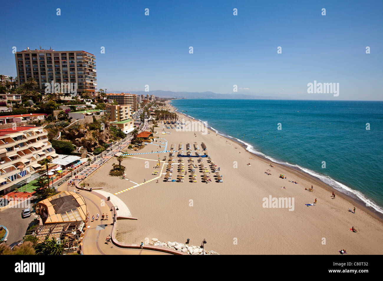Bajondillo beach torremolinos malaga costa hi-res stock photography and ...
