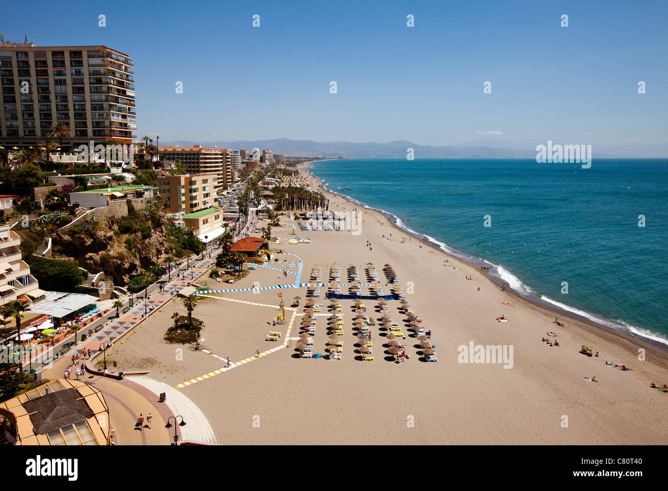 Bajondillo beach torremolinos malaga costa hi-res stock photography and ...