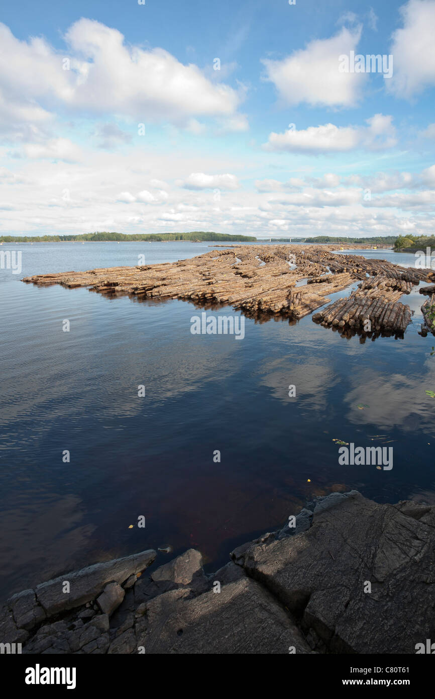 Log raft hi-res stock photography and images - Alamy