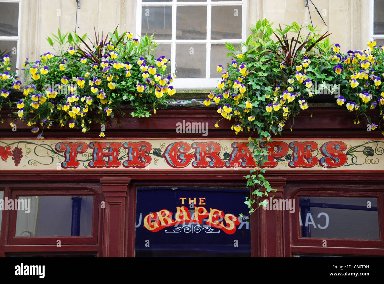 The Grapes pub Bath UK Stock Photo - Alamy
