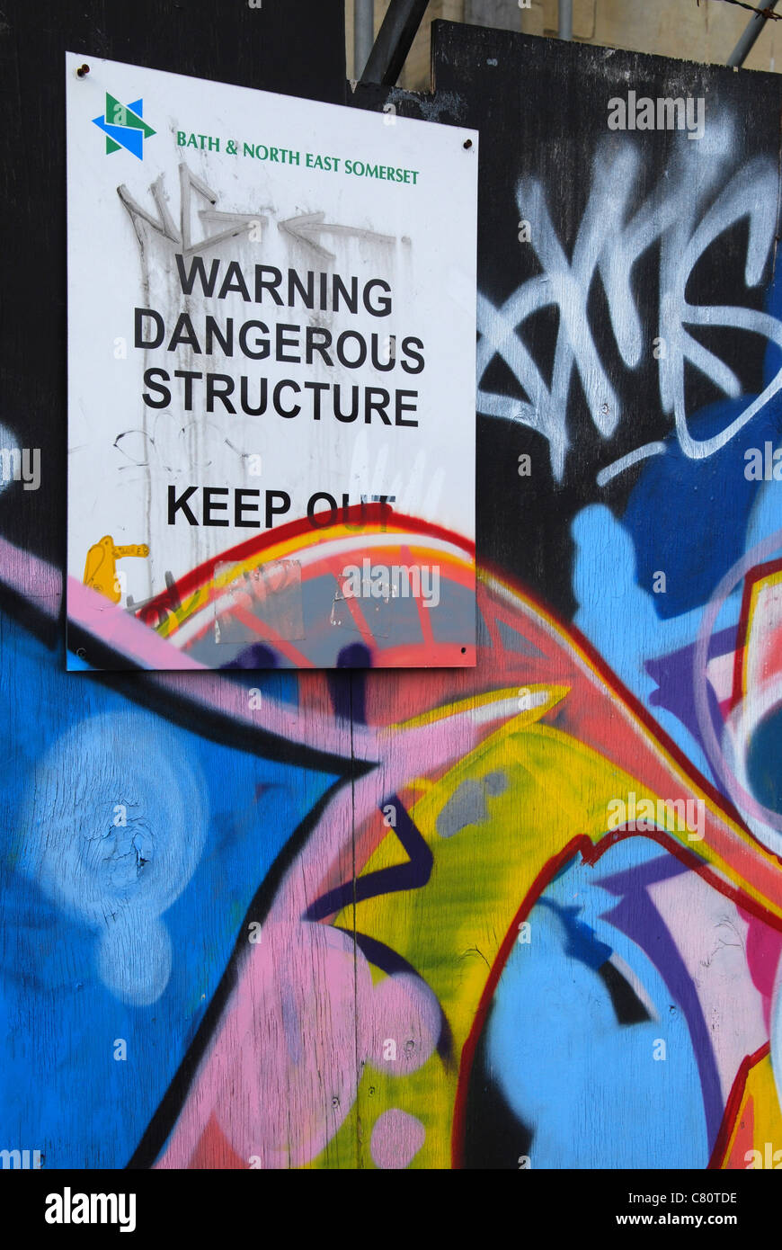 Illegal graffiti site hi-res stock photography and images - Alamy