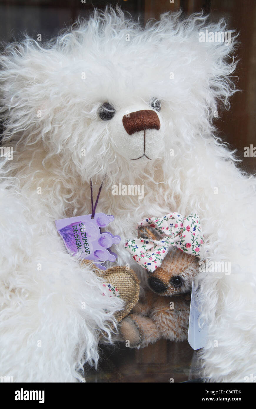 fluffy white bear Stock Photo - Alamy