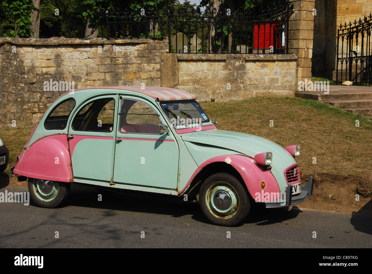 Citroen 2cv convertible hi-res stock photography and images - Alamy