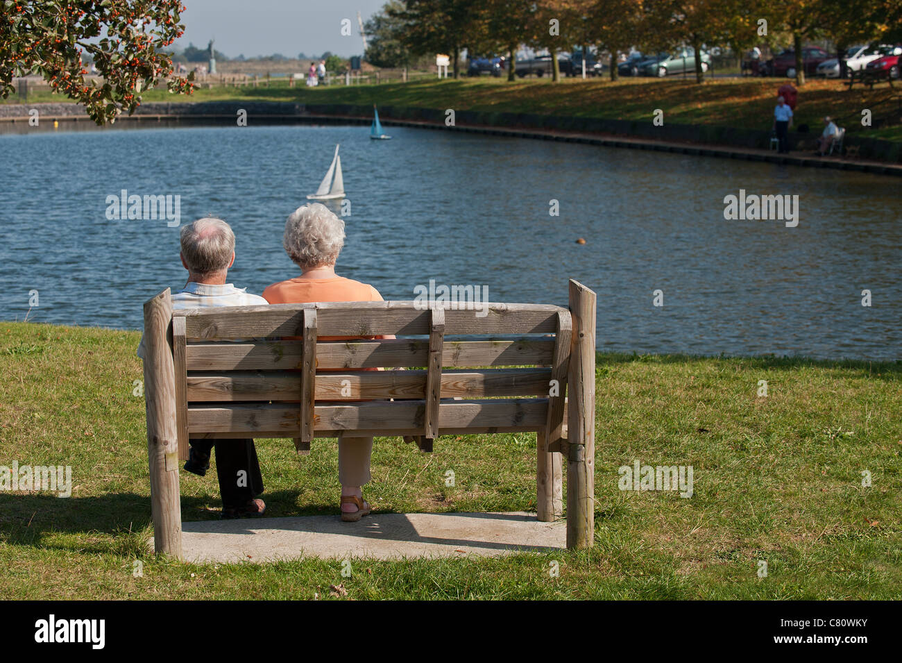 Maldon promenade park maldon essex hi-res stock photography and images ...