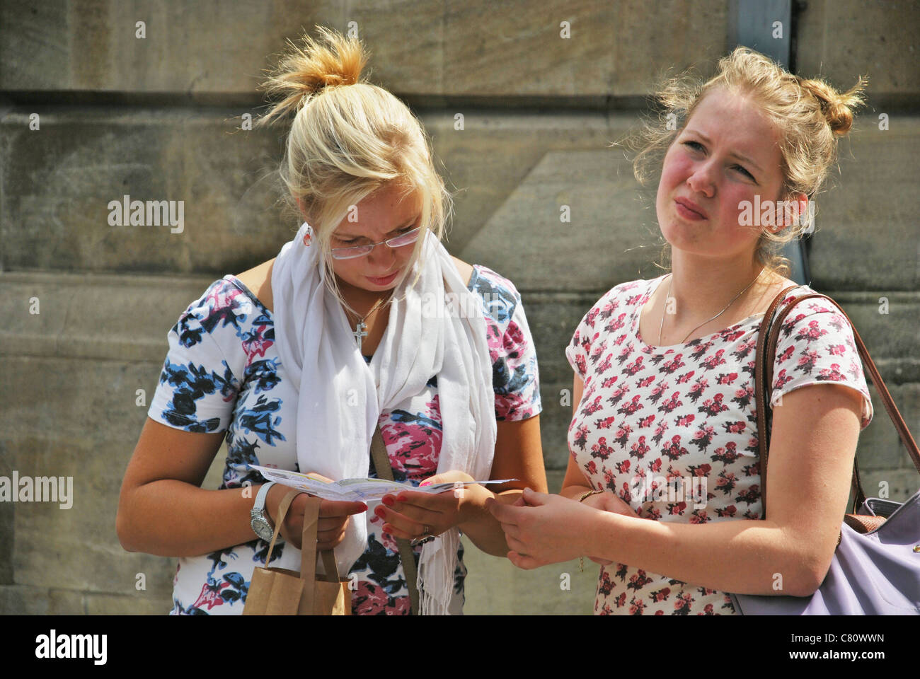 Finding out way hi-res stock photography and images - Alamy