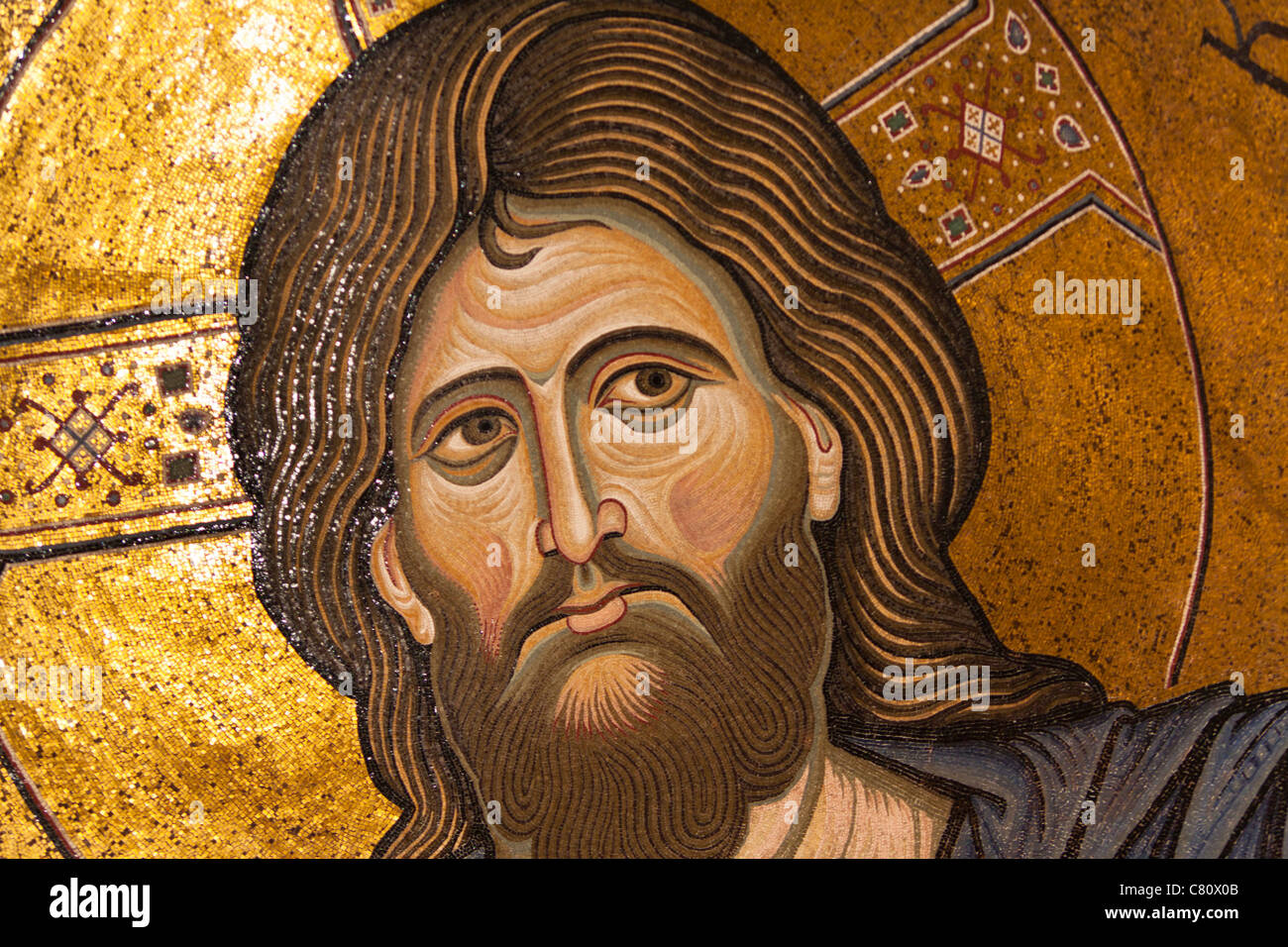 Ancient mosaic jesus christ High Resolution Stock Photography and ...