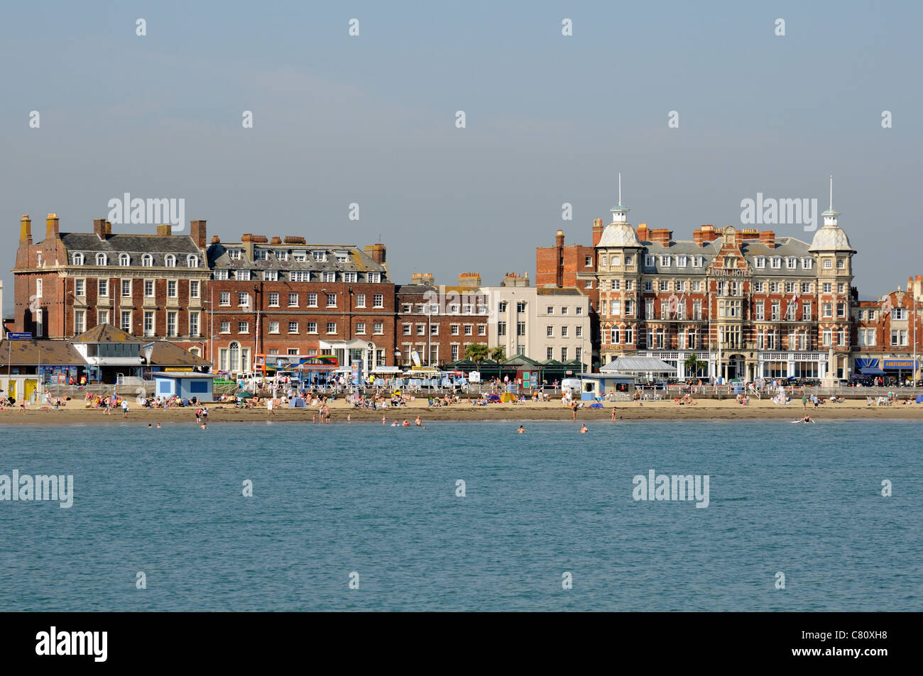 Seafront promenade weymouth hi-res stock photography and images - Alamy